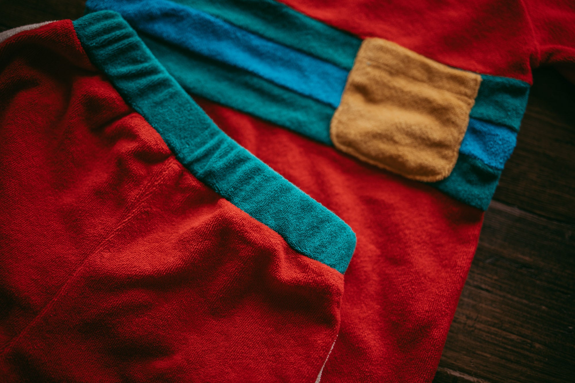 Retro Set - Red Multi Coloured – Rashida and Noah Designs